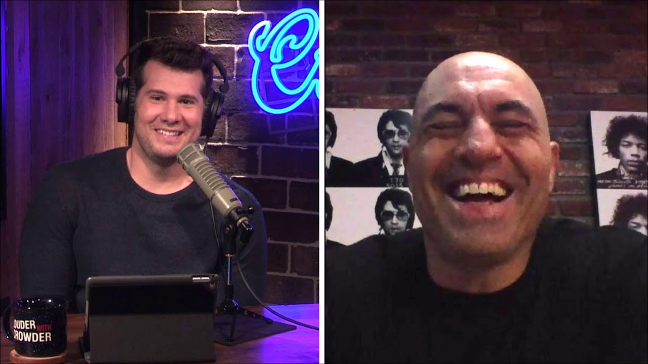 Steven Crowder Pretends Not To Know Kyle Kulinski On Joe Rogan's ...