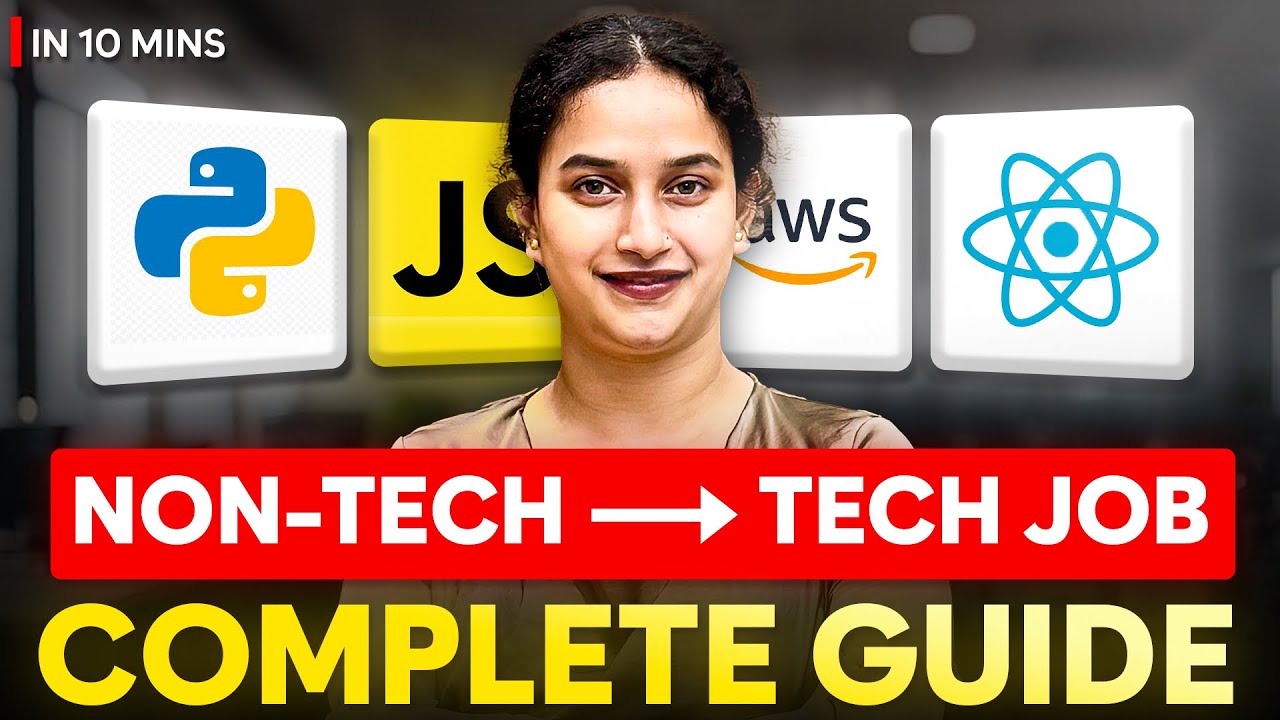How To Get Into Tech From Non- Tech Background | In-depth Guide - YouTube