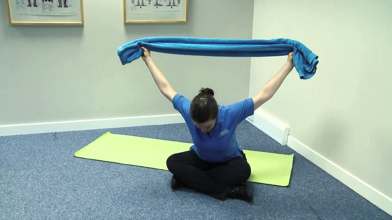 Advanced Shoulder Stretch - YouTube