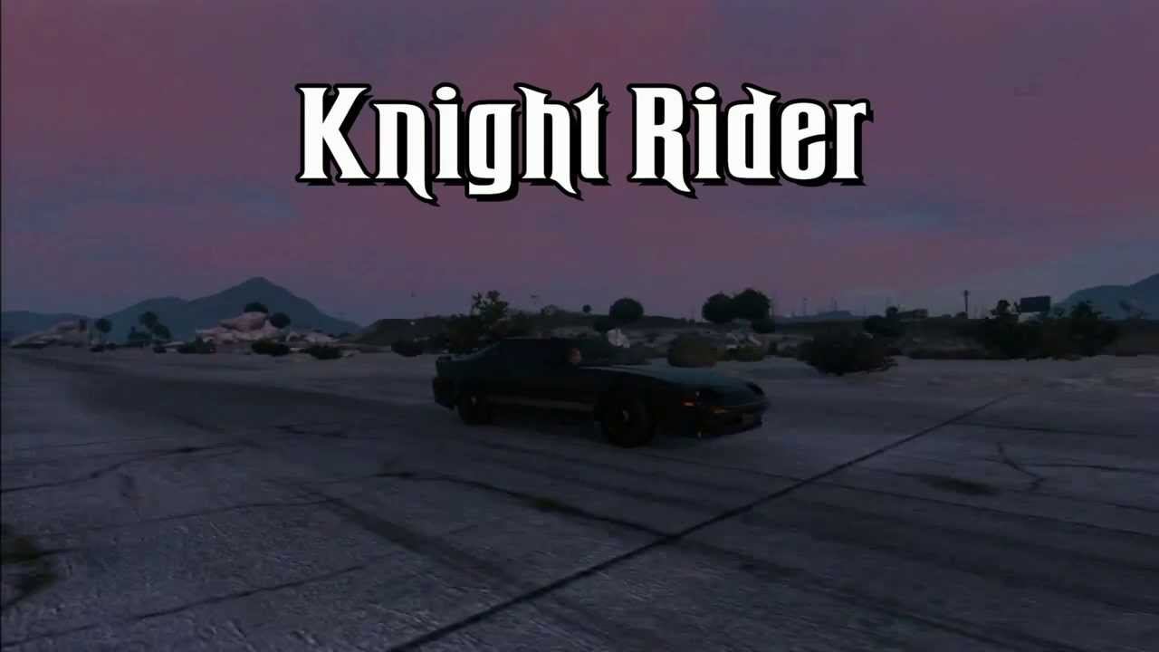 #14 GTA 5 Knight Rider Intro (N1XX Crew) - YouTube