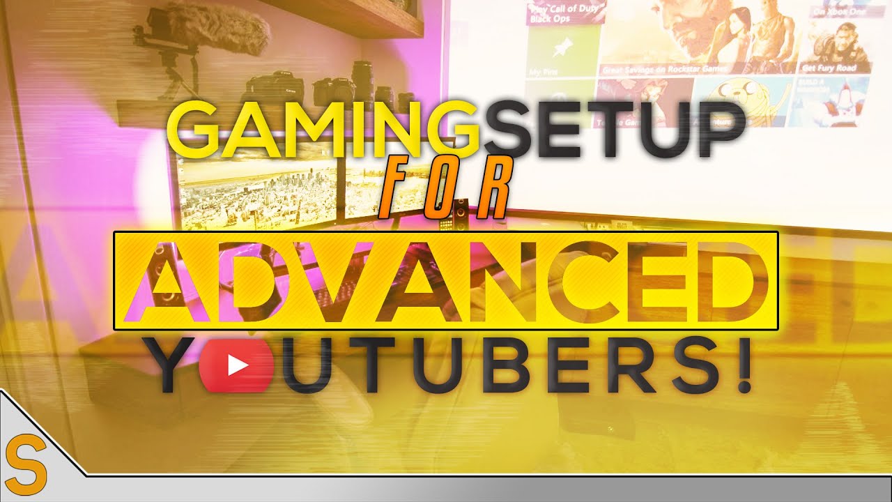 GAMING Setup For ADVANCED Youtubers!? - YouTube