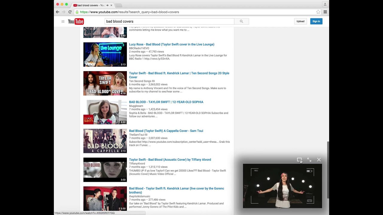YouTube.com Picture in Picture Demo - YouTube