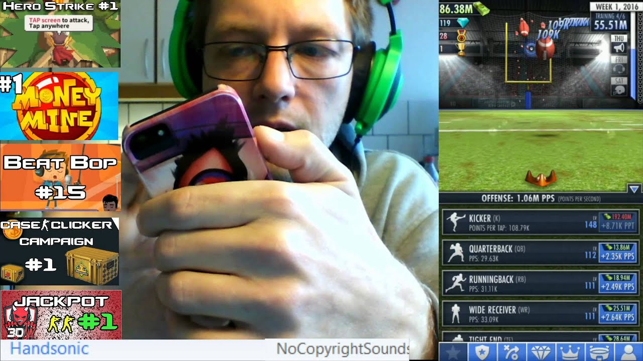 Football Clicker #10 | Post Championship Week | PvP Clicking Game - YouTube