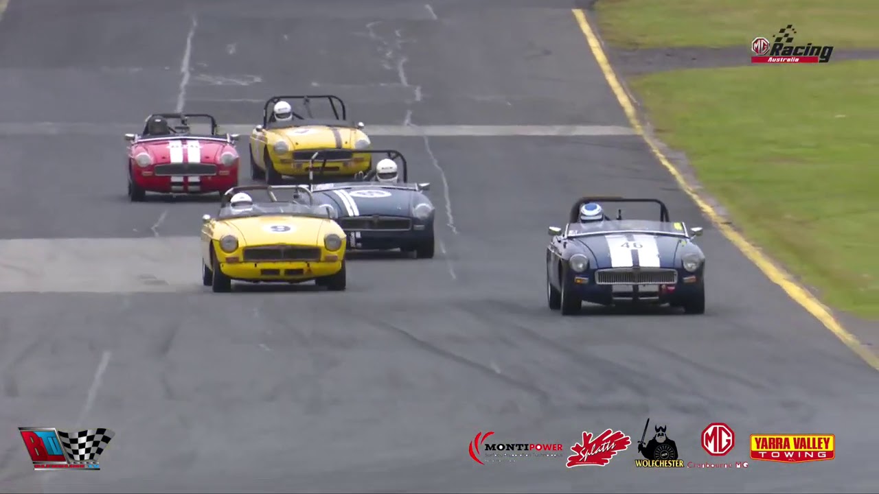 MG Racing Australia, VHRR Sandown Historic by Blendline TV - YouTube