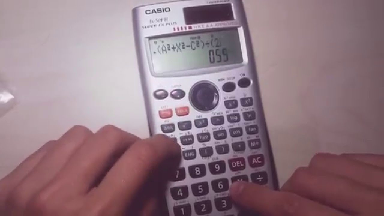 CASIO 50fh 如何入program - YouTube