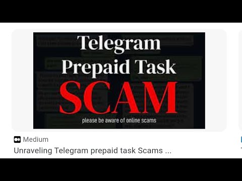 prepaid task telegram#prepaid task scam#part time job scam scam scam ...