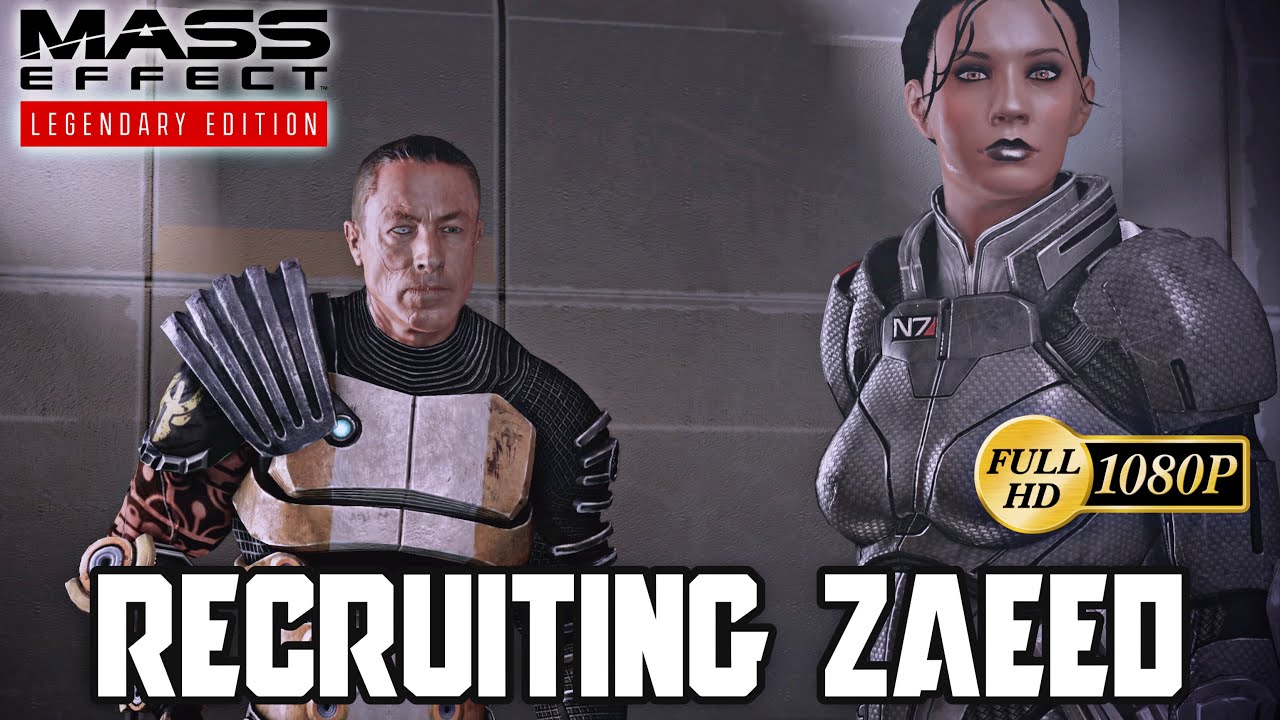 Recruiting Zaeed Massani - Mass Effect: Legendary Edition - YouTube