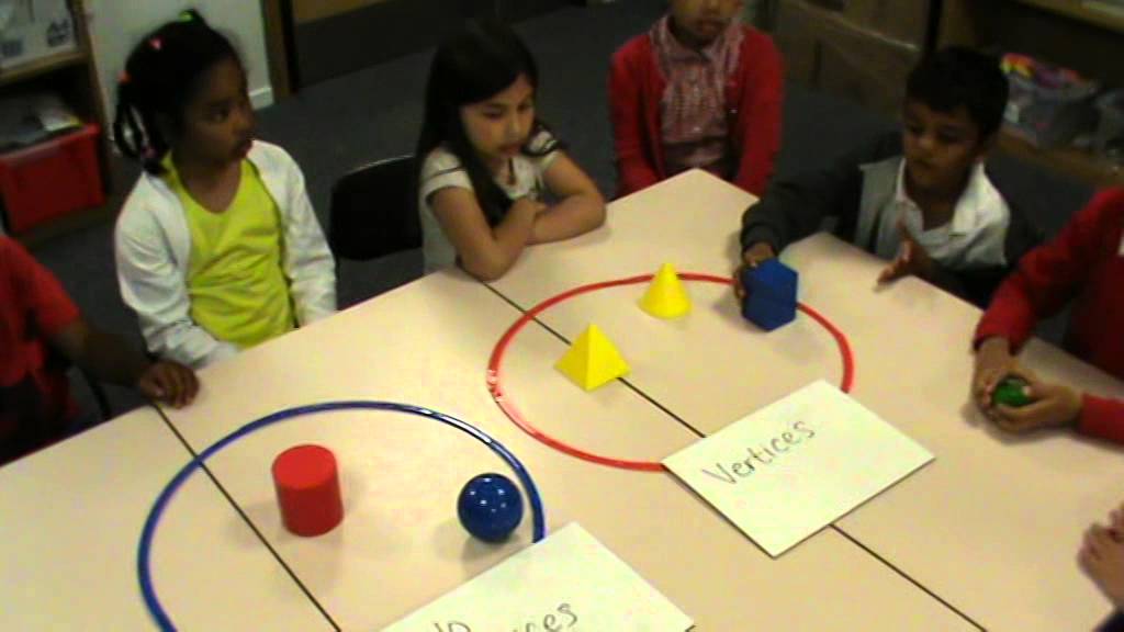 Y2 sorting 3D shapes by vertices V2 - YouTube