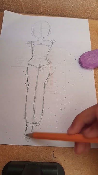 Tutorial how to draw a body for easy step Part 1 drawing - YouTube