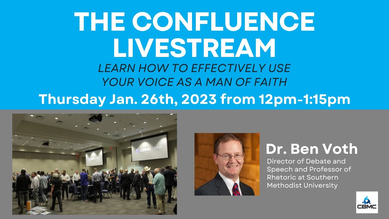 The Confluence: FIND YOUR VOICE with Dr. Ben Voth - YouTube