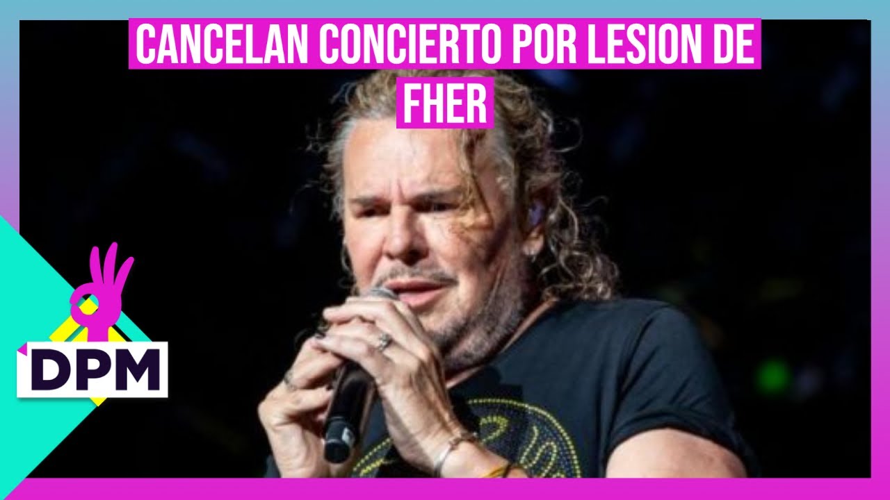 Maná cancela show en Viña del Mar por lesión de Fher | De Primera Mano ...