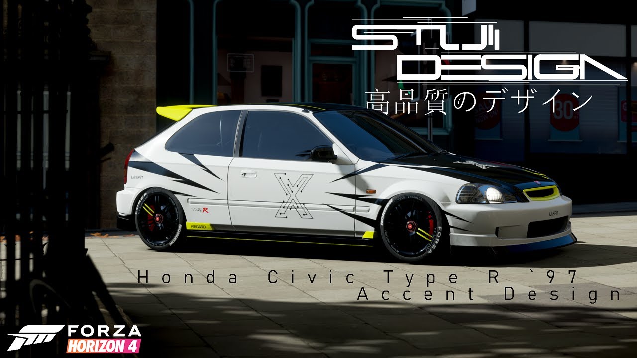 Honda Civic Type R 1997 Accent Design #7 - Forza Horizon 4 Design ...