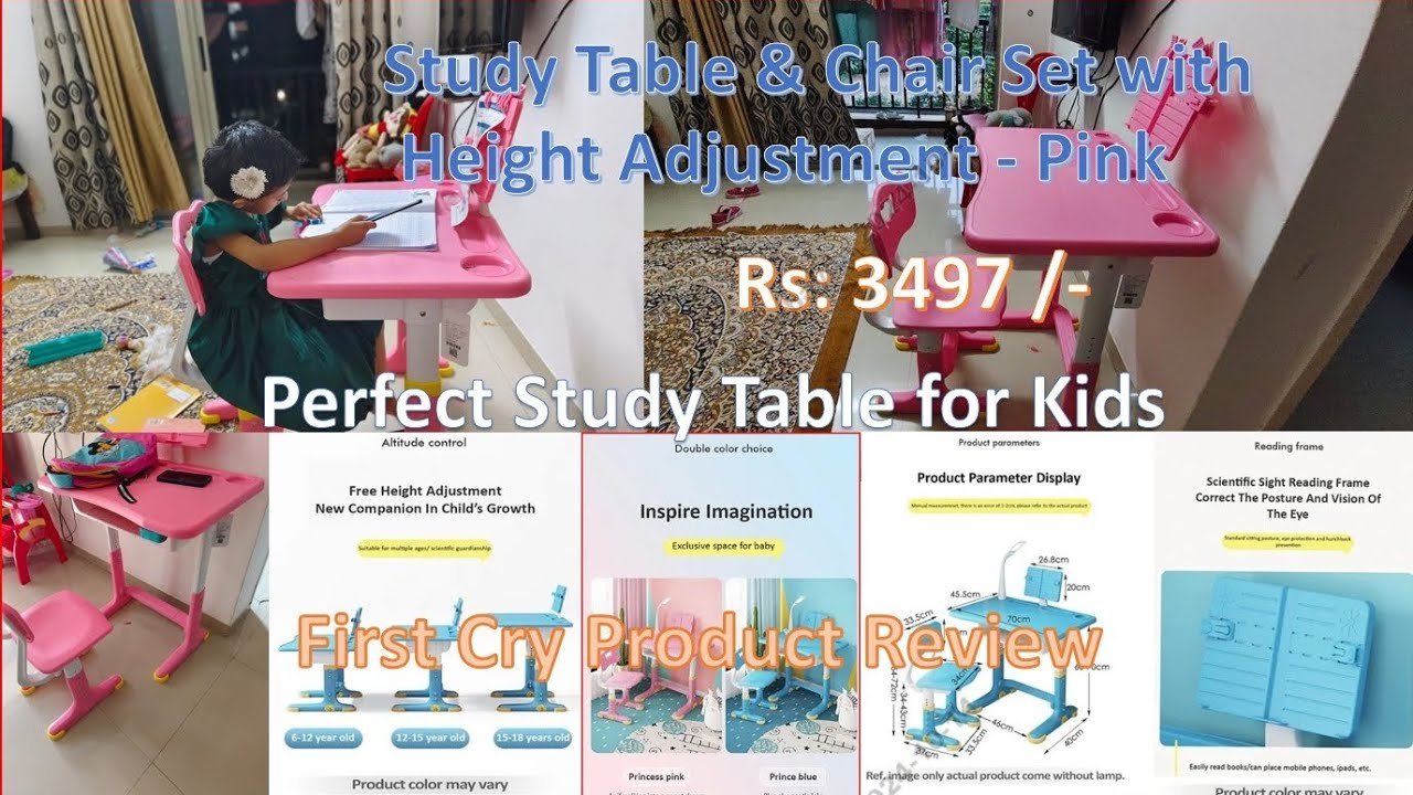 Best Study Table Chair Combo for Kids | Study Desk and Chair Set ...