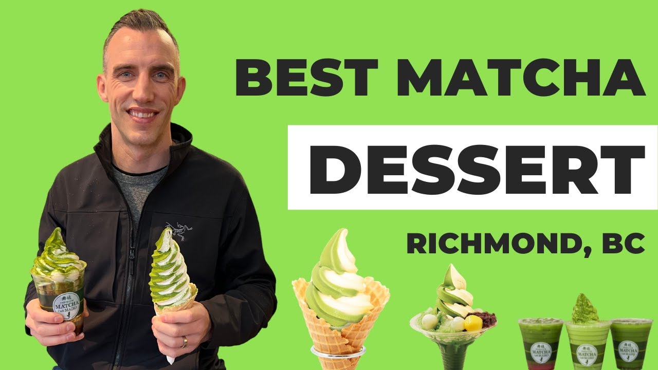 Best Matcha Dessert in Richmond BC - Premium Matcha Cafe Maiko - YouTube