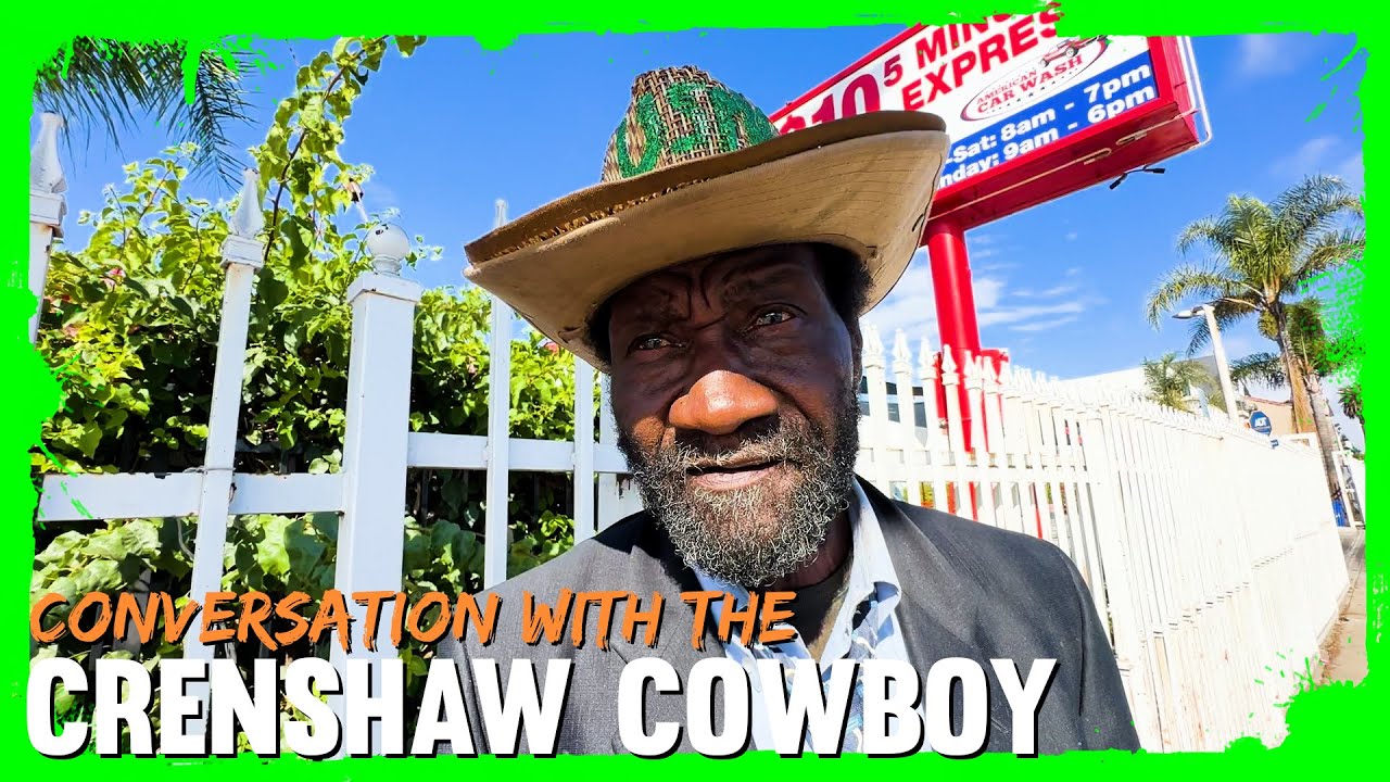 The Crenshaw Cowboy Speaks on Humanity - YouTube