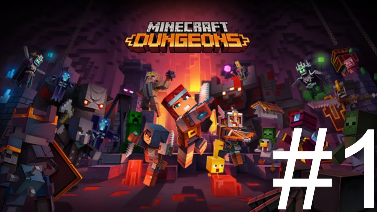 Minecraft Dungeons - Gameplay Part 1 - YouTube