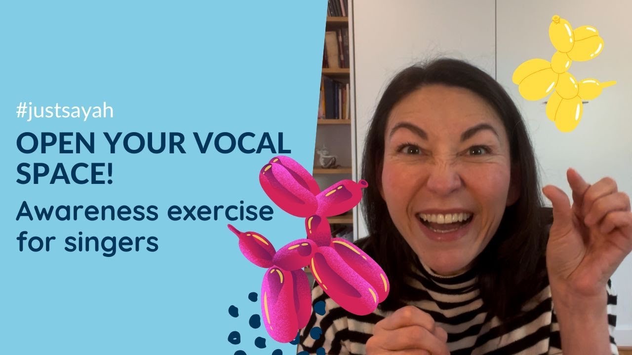Open your Vocal Space! Awareness exercise for singers - YouTube