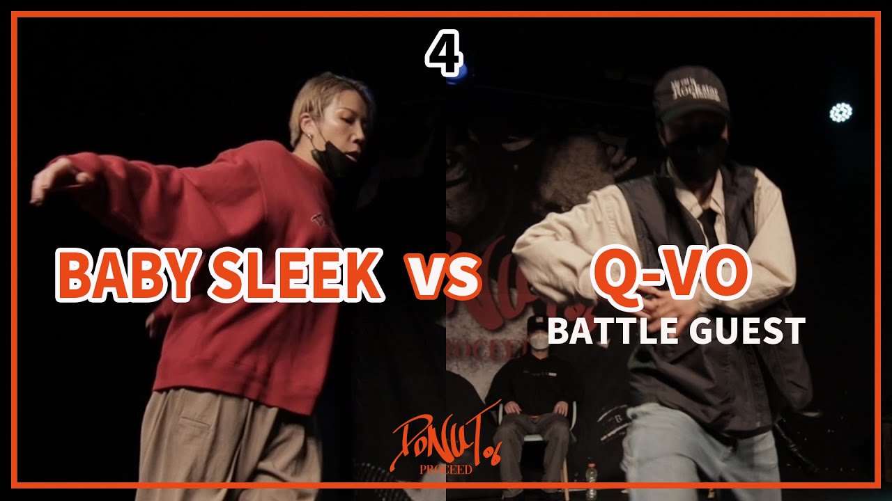 [DONUT06] 4강 "BABY SLEEK vs Q VO (battle guest)" - YouTube