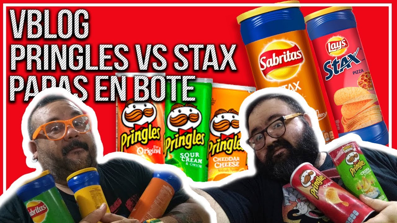 VBLOG PRINGLES VS LAYS (STAX) PAPAS EN BOTE - YouTube