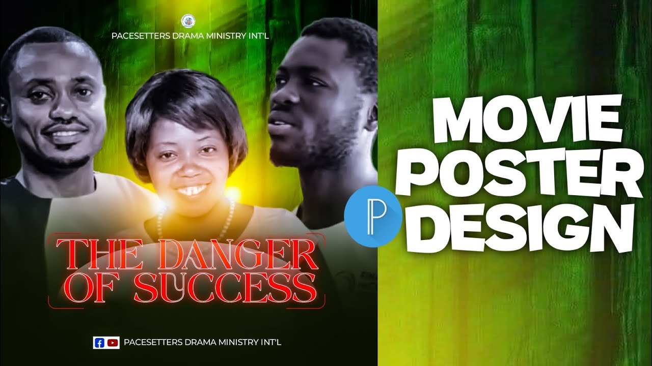 Movie Poster Design with Pixellab - YouTube