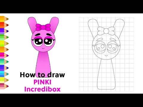 How to Draw PINKI | Incredibox | Drawing for Kids - YouTube