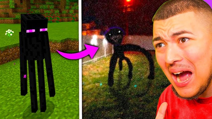Les Monstres De Minecraft Dans La Vraie Vie Minecraft : Quand Les Mobs