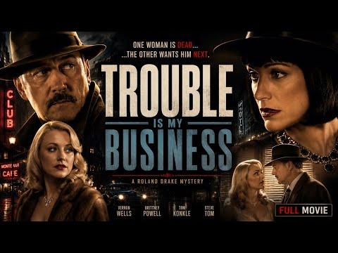 A Private Eye Caught in a Deadly Trap | TROUBLE IS MY BUSINESS | Full Crime Movie