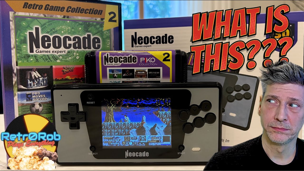 The Neocade MD200 Handheld Runs ACTUAL Genesis Carts, Is it Worth It ...