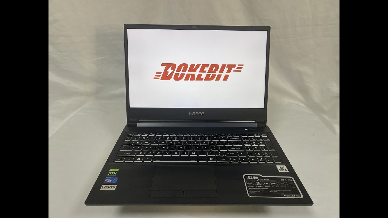 Dokebit Used Laptop: Hasee Z8-RTX3060RAM: 8GBSSD: 512GB - YouTube