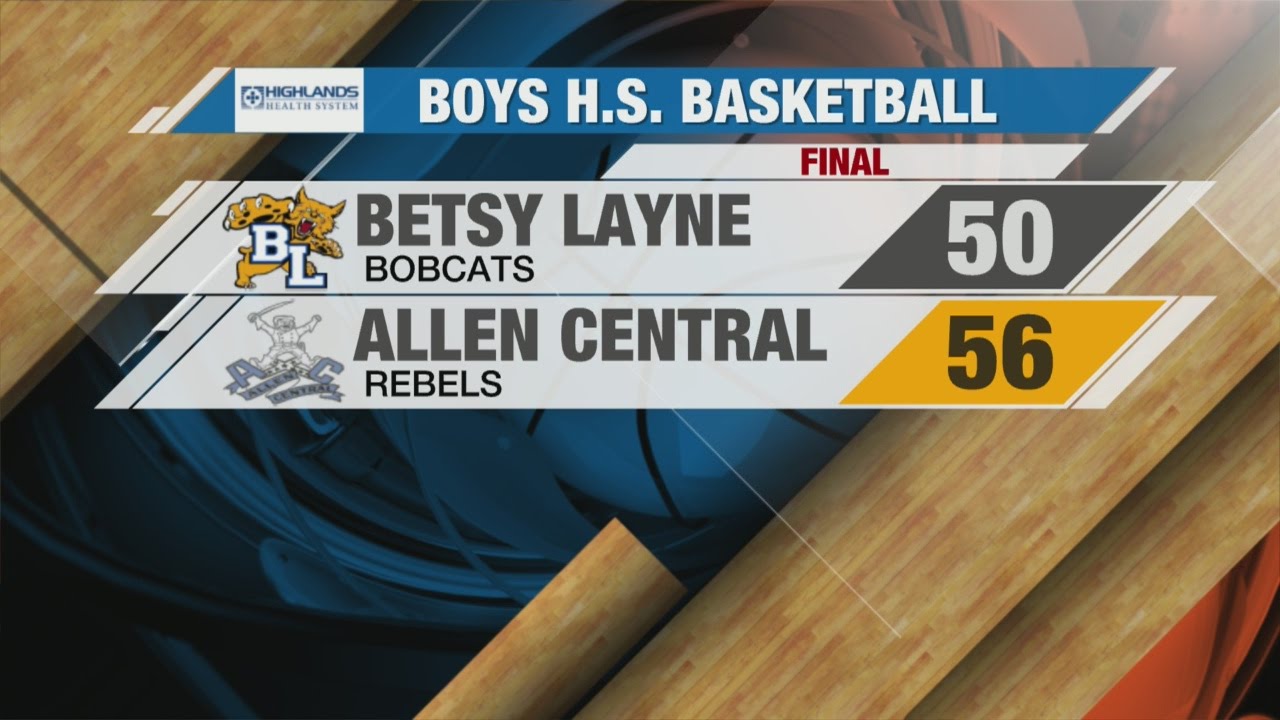 BOYS: Betsy Layne vs. Allen Central - YouTube