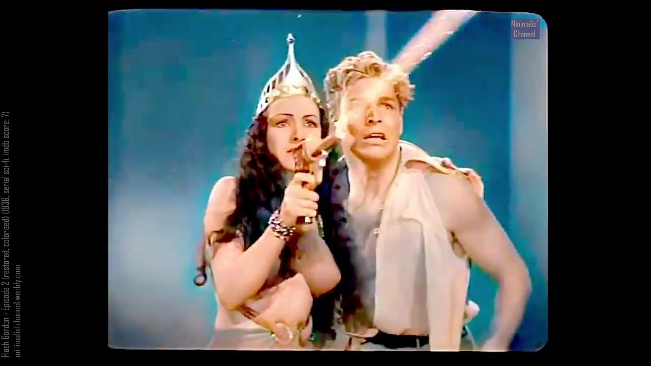 Flash Gordon (1936) Serial, Ep. 12 (COLOR) - YouTube