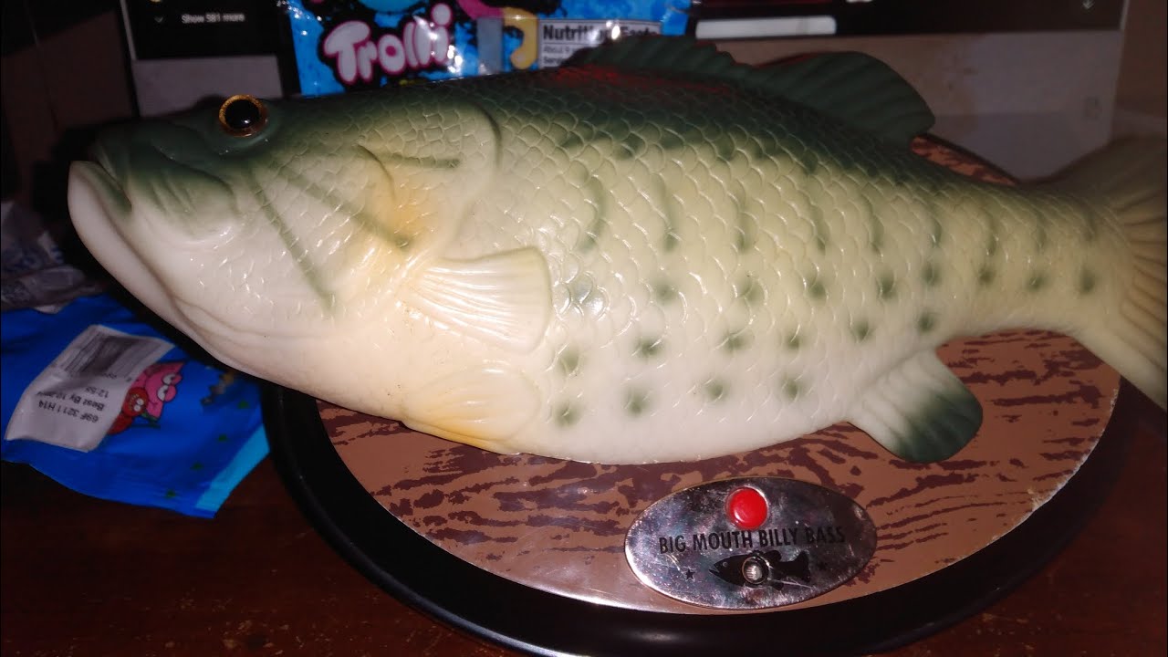 Big Mouth Billy Bass 15 year anniversary edition - YouTube