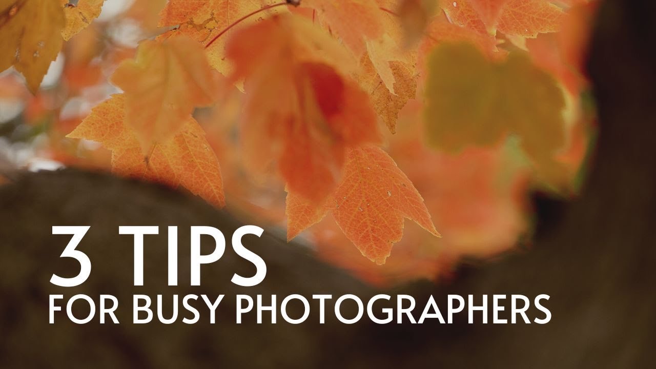 Three Tips for Busy Photographers (GFX 50sii Photo Walk) - YouTube