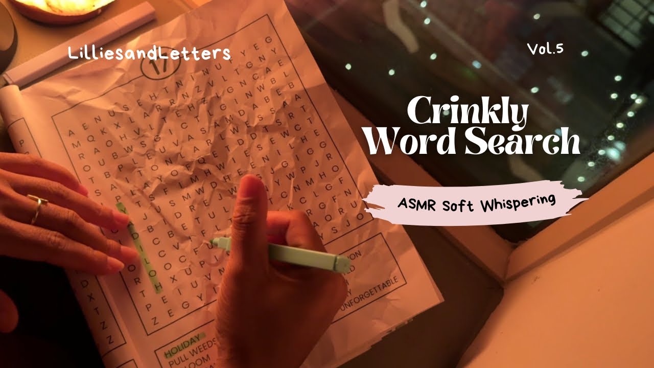 ASMR Crinkly Paper Search Vol.2 | Fall Asleep | Calming Sounds ...