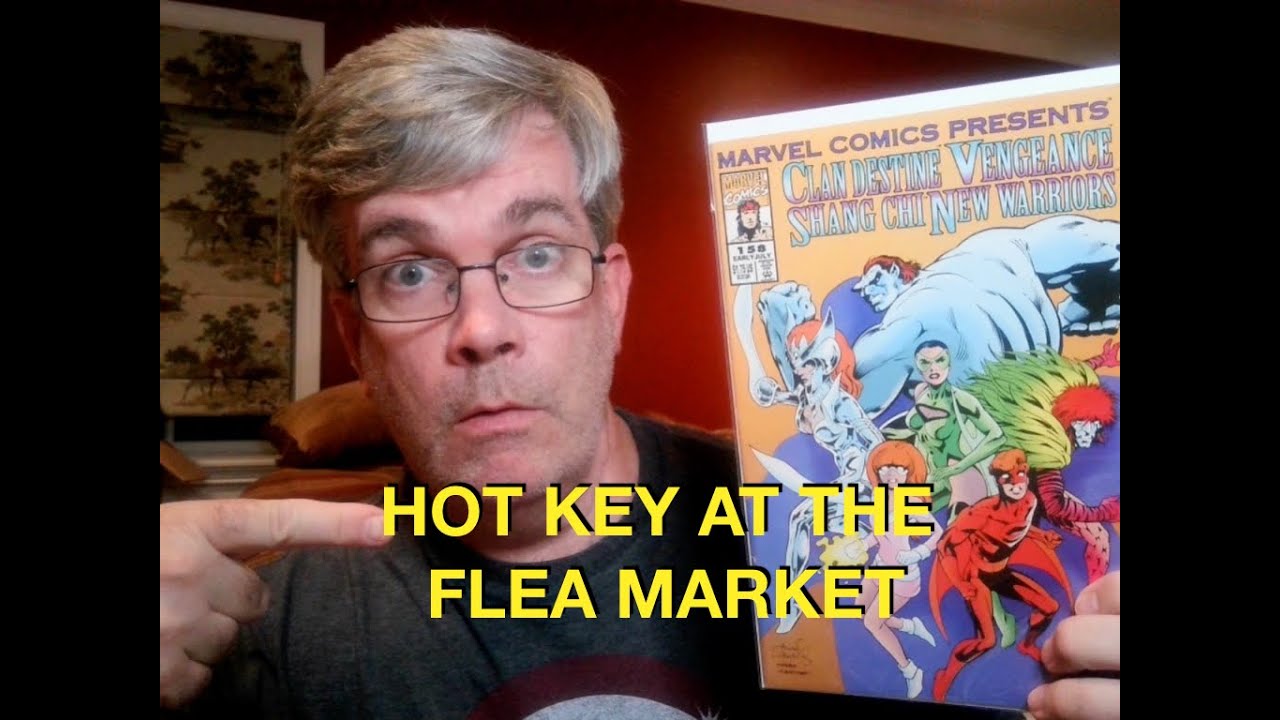 Finding a Hot Key Comic Book at the Flea Market Plus Whatnot Pickups ...