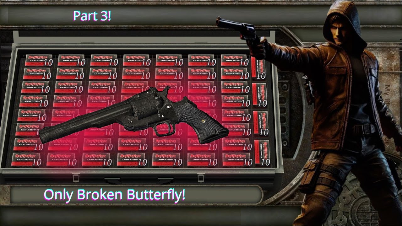 RE4 Only Broken butterfly! Part 3 - YouTube