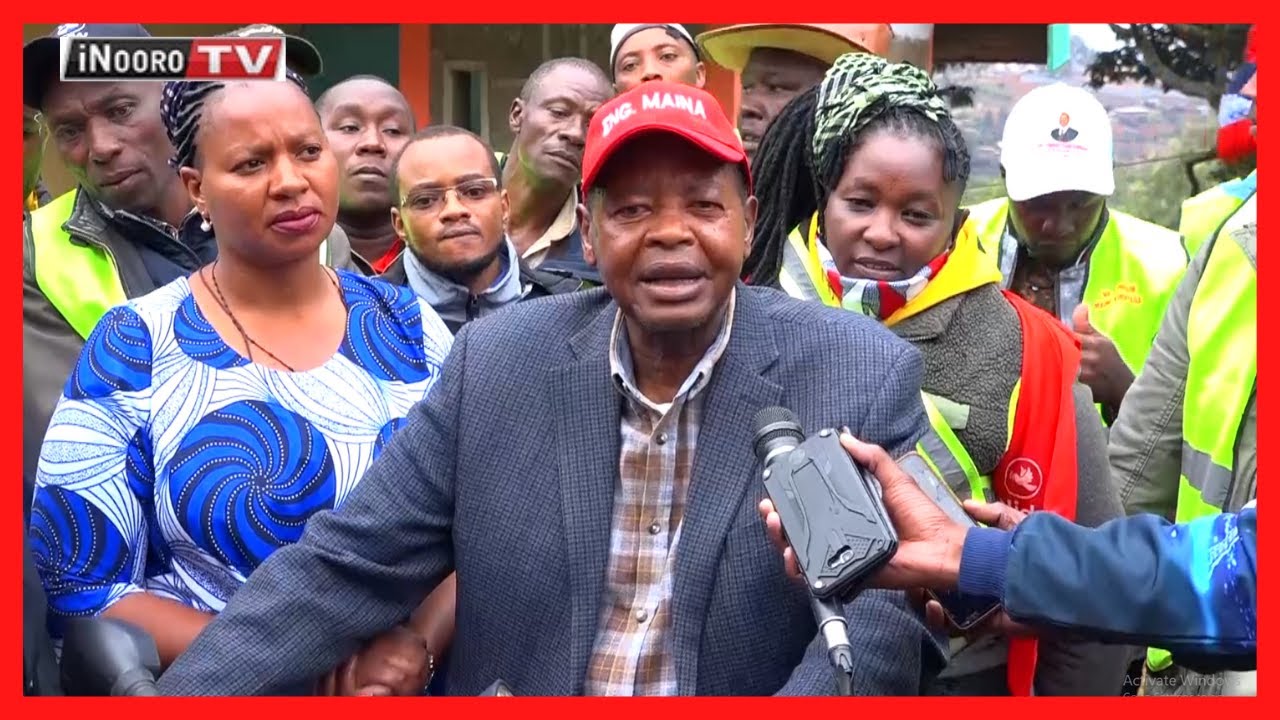 Seneta Ephraim Maina kũũria Jeshi ya nduthi ĩmũnyite mbaru-inĩ ...