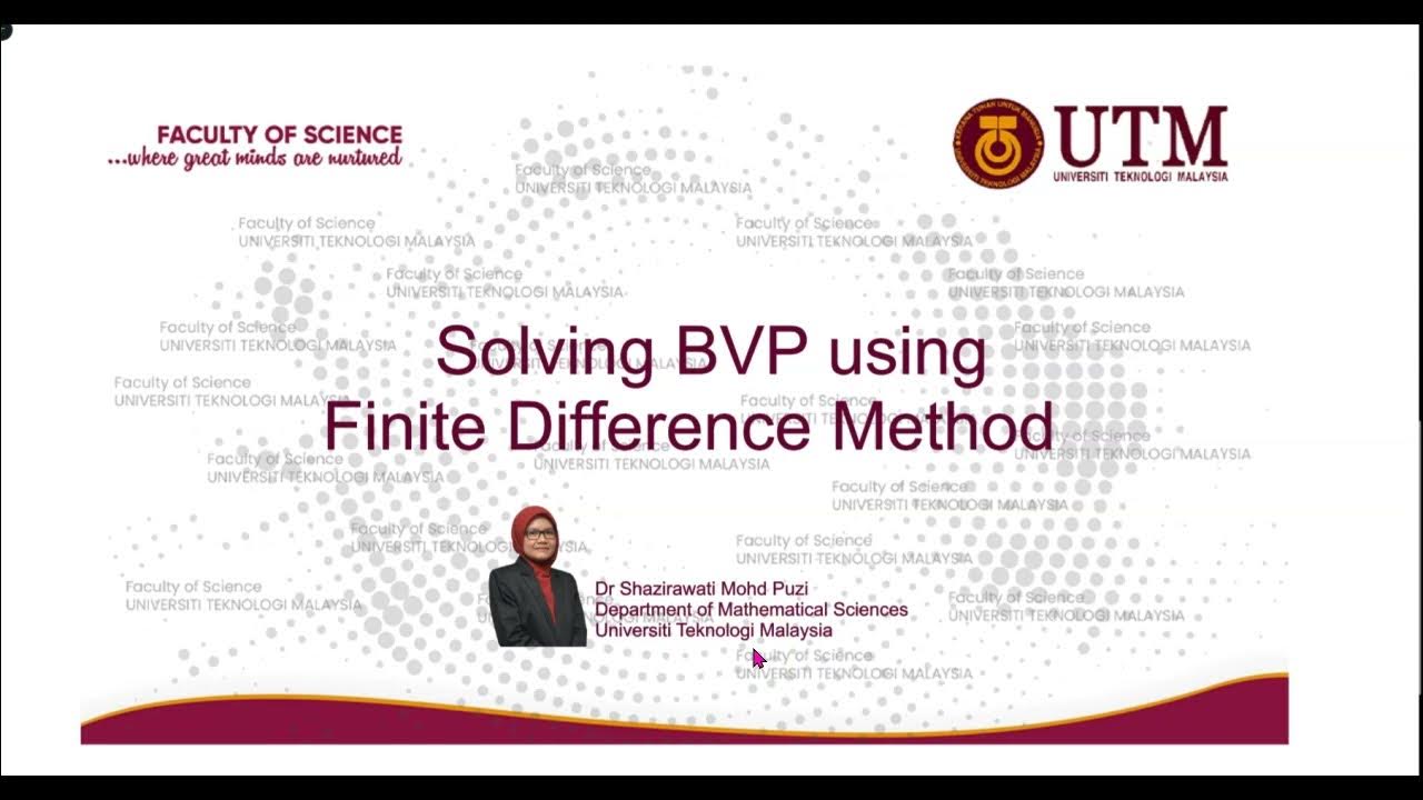 Solving BVP using FDM (Example of Boundary condition that contains derivative) - YouTube