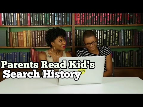 PARENTS READ KIDS SEARCH HISTORY (AWKWARD)- Buzzfeed Cringe - YouTube