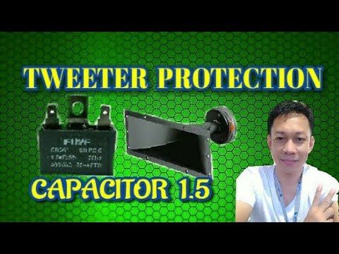 TWEETER Protection by Capacitor 1.5 400V - YouTube