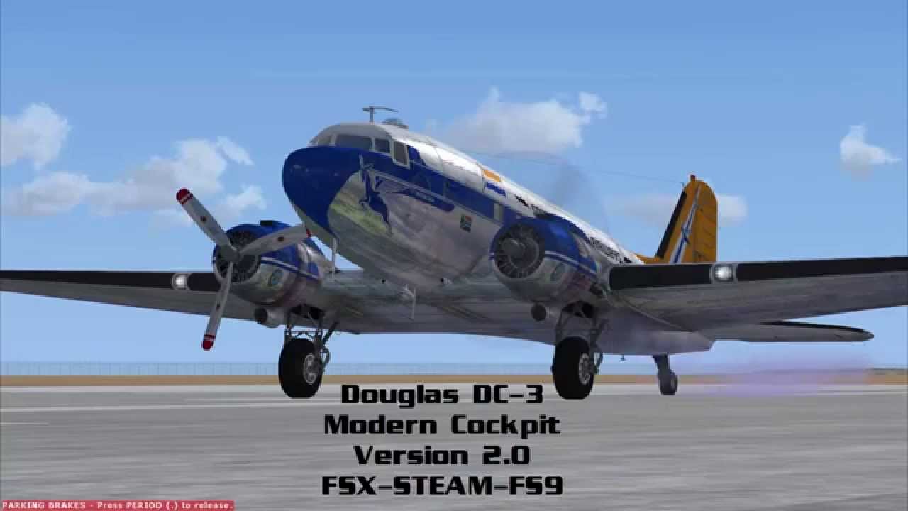 Douglas DC-3 Modern Cockpit 2.0 - YouTube