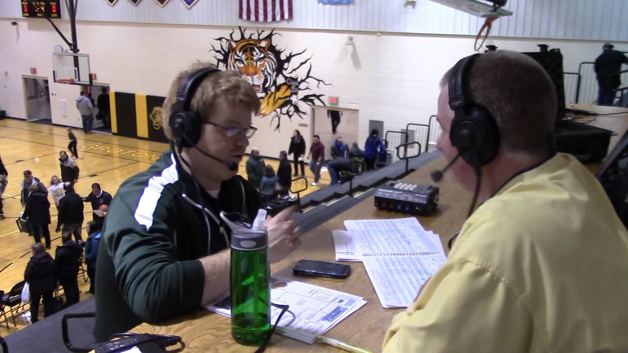 Derek Larson Post game comments and Paige Sommers school record 36 ...