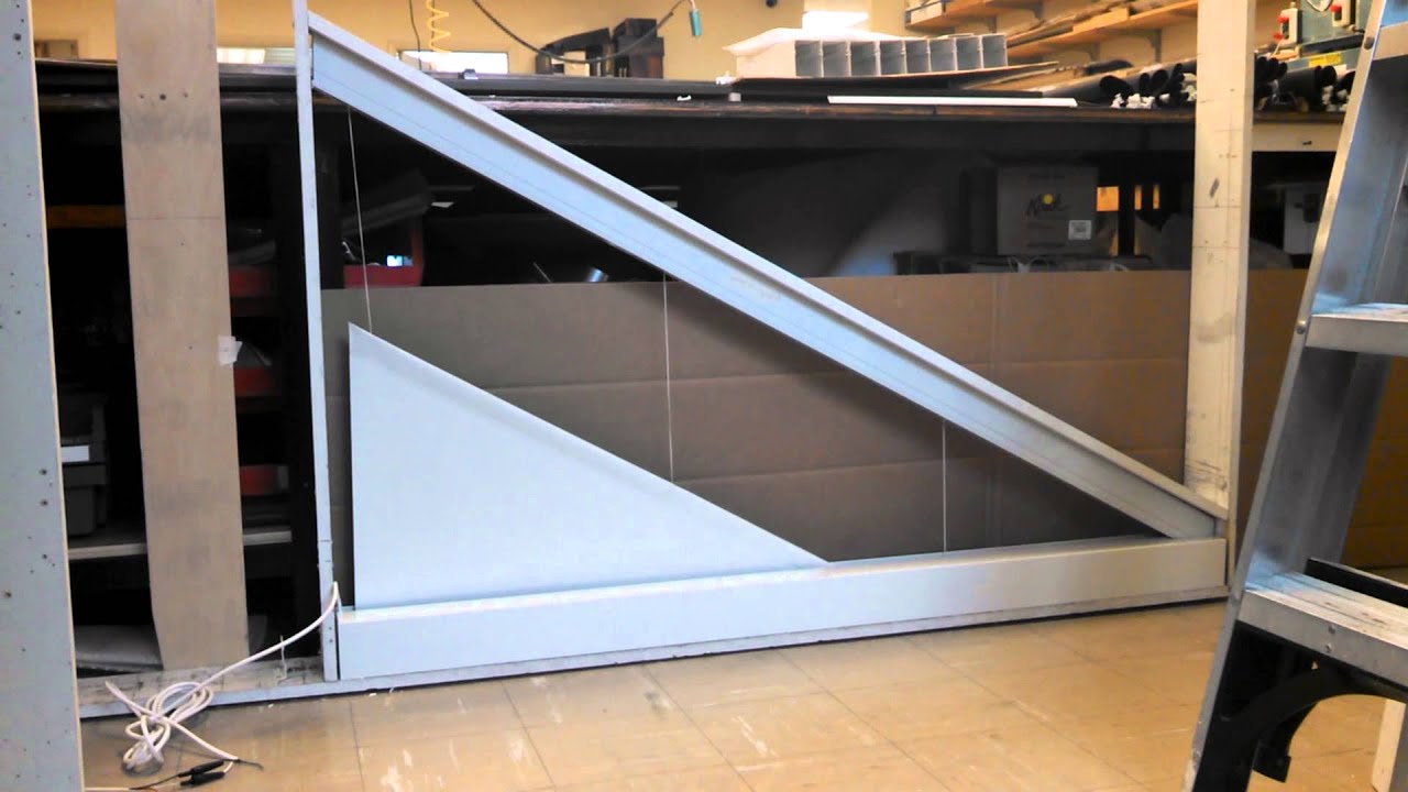 Bottom-up Triangle with shade pocket - YouTube