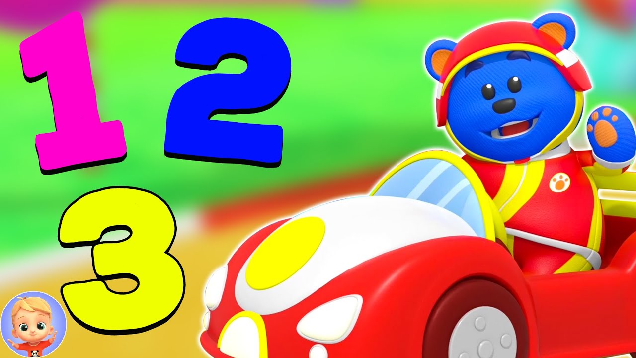 Ten Little Racing Cars, Fun Nursery Rhymes And Baby Songs - YouTube