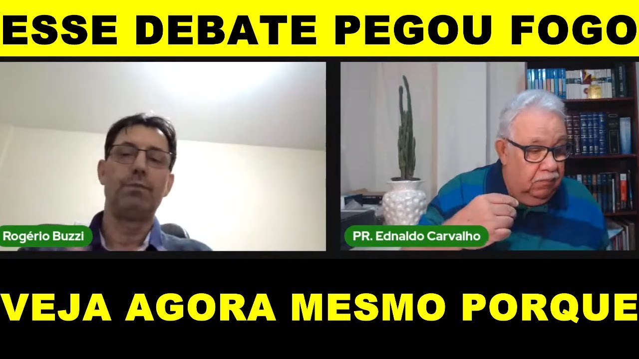 EDNALDO CARVALHO X ROGÉRIO BUZZI Clássicos do Debate - YouTube