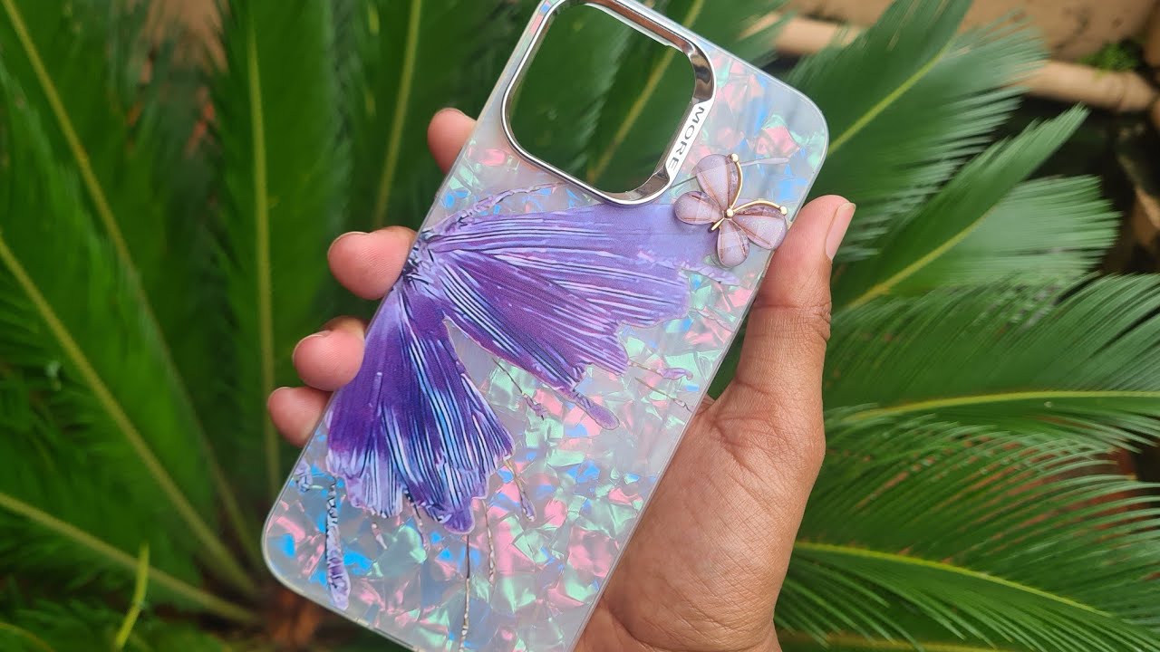 TechgadgetNepal ButterFly Glitter Phone Case || iPhone - YouTube