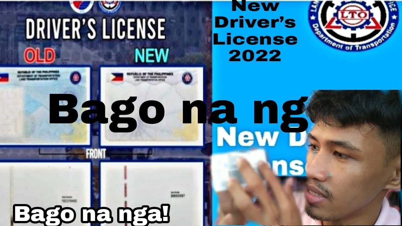 Bagong disenyo ng Lisensya 2022 (New Driver’s License 2022) - YouTube