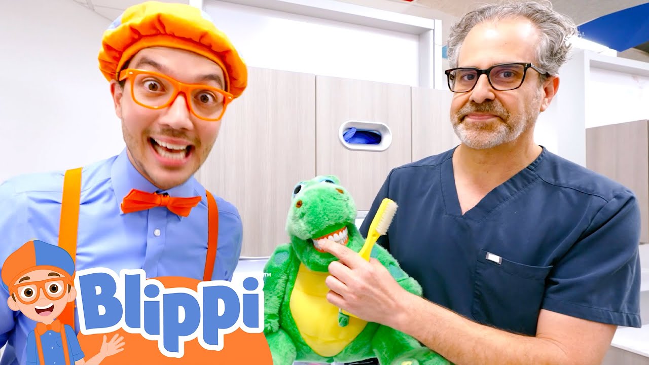 Blippi at the Dentist - Blippi Educational Videos | Kids TV shows - YouTube