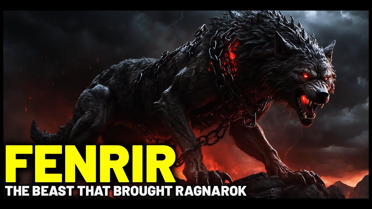 FENRIR: THE BEAST THAT BROUGHT RAGNAROK - NORSE MYTHOLOGY - YouTube