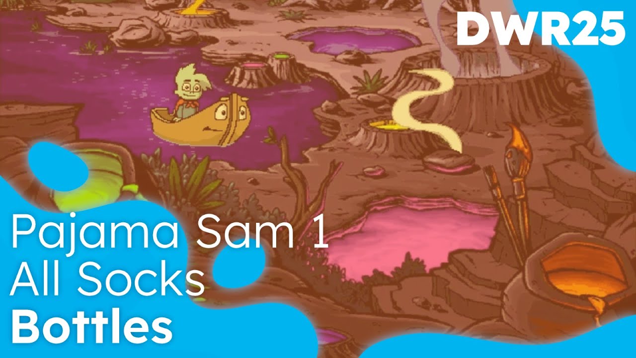 Pajama Sam 1 - All Socks - Bottles - Dog Water Runs 2025 - YouTube
